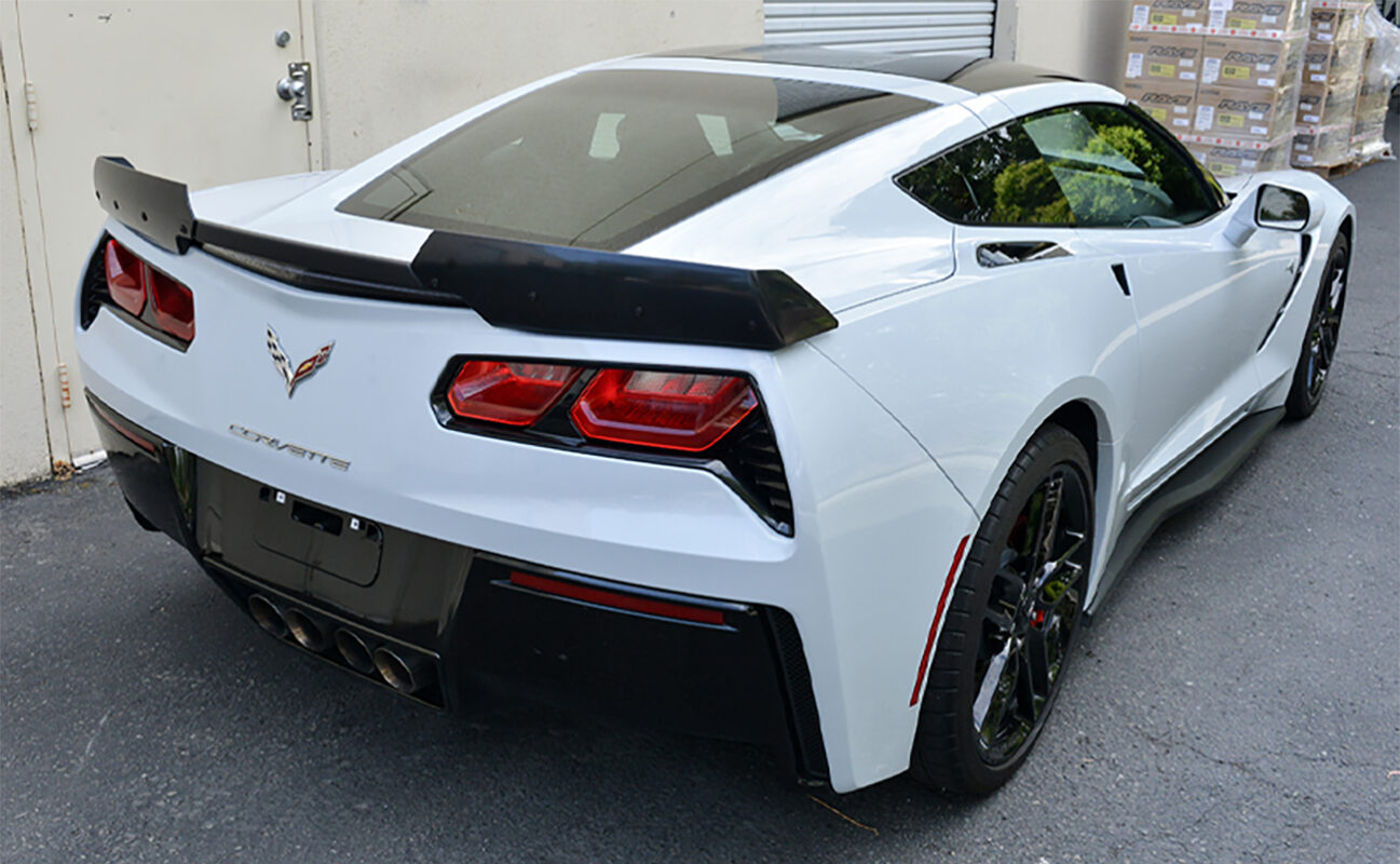 EOS 2014-2019 Chevrolet Corvette C7 Stage 2 Rear Spoiler Wing ...