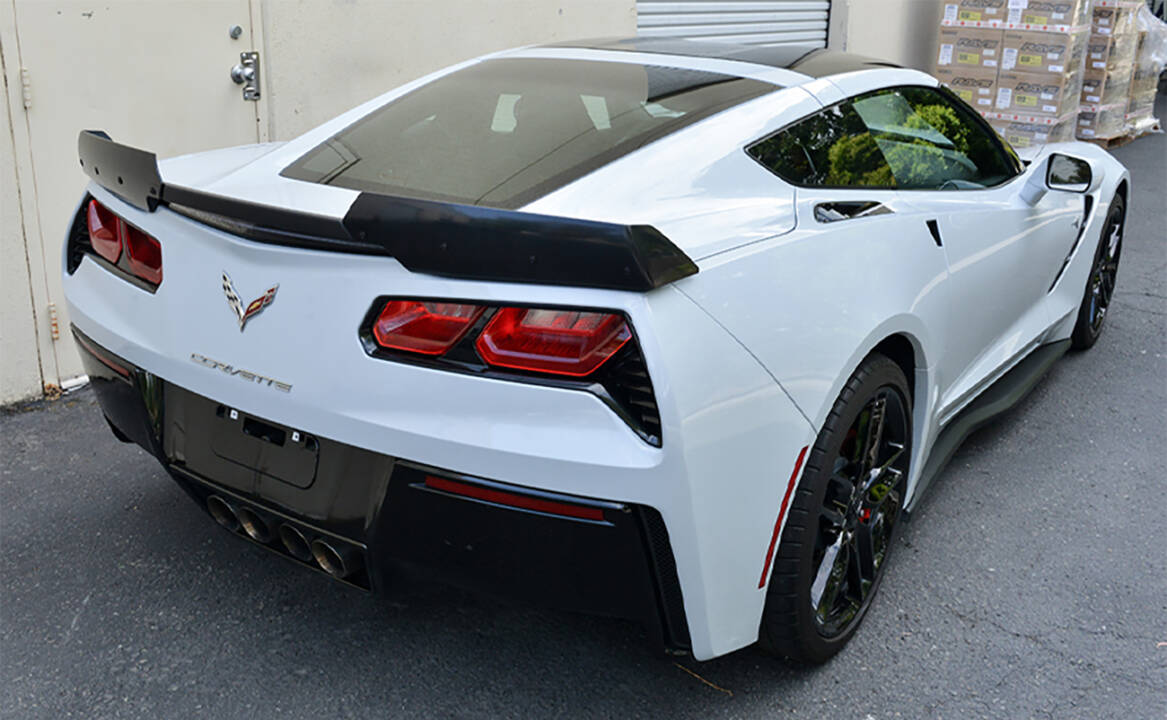 EOS 2014-2019 Chevrolet Corvette C7 Stage 2 Rear Spoiler Wing ...