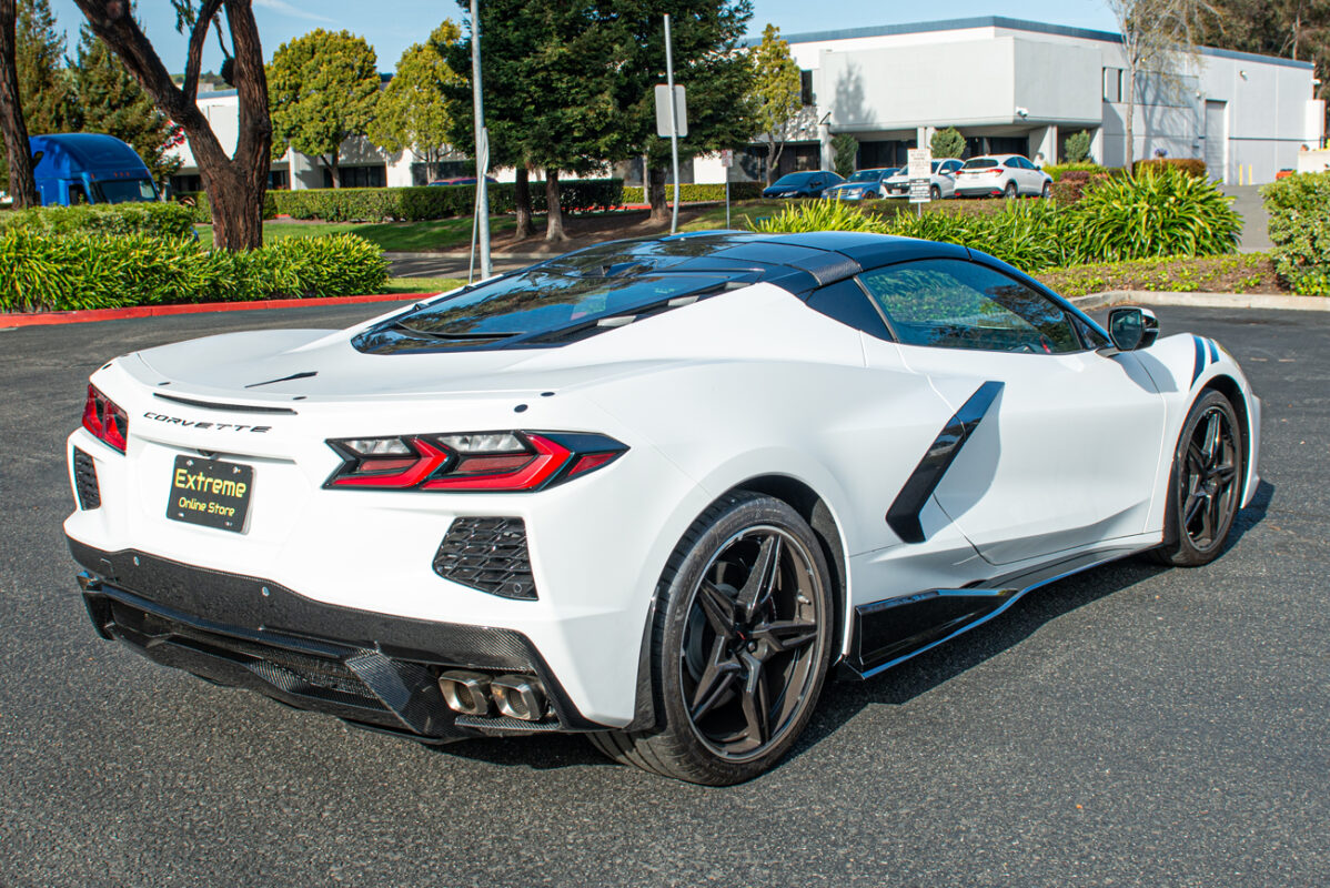 EOS 2020-2024 Chevrolet Corvette C8 3VM Side Skirts Rocker Panels ...