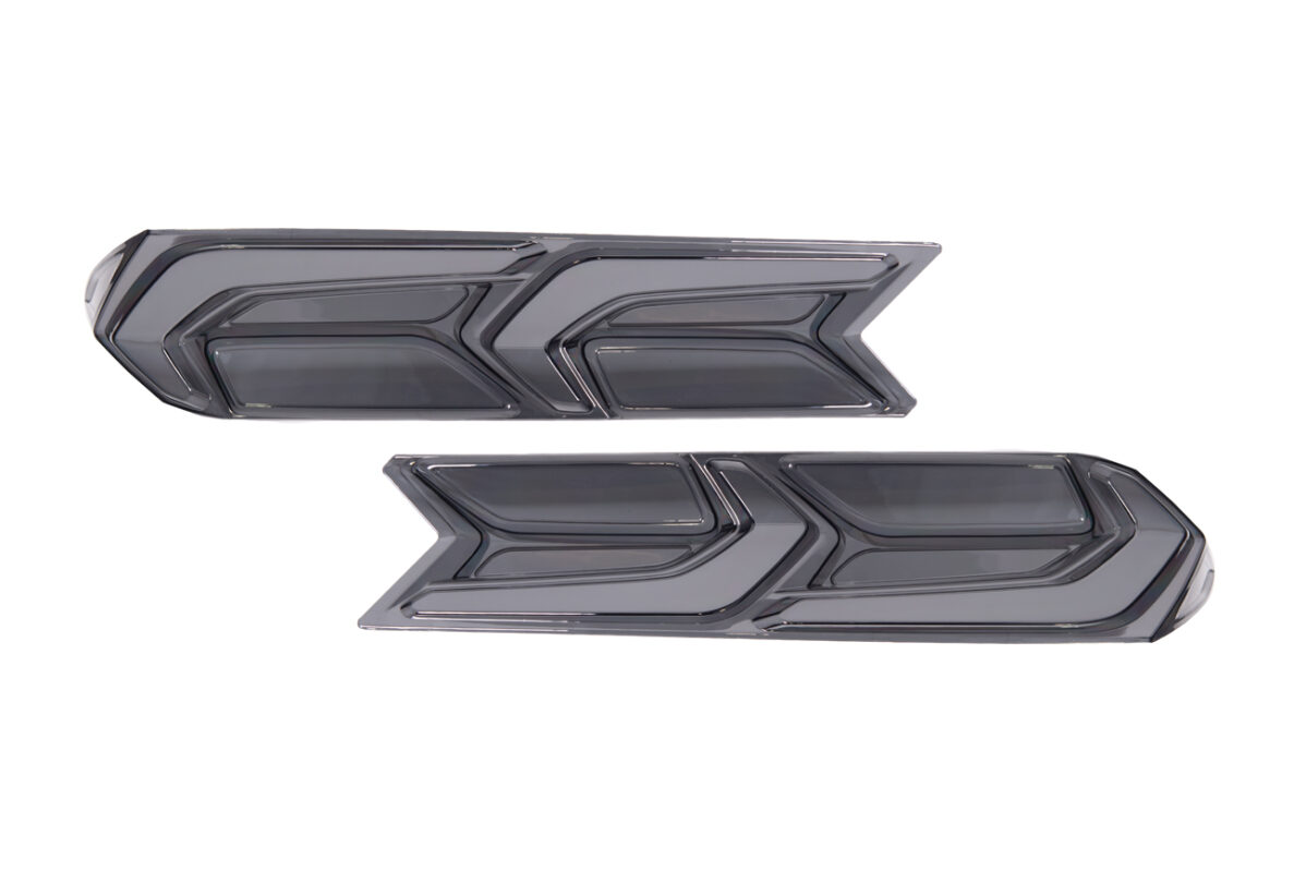 EOS 2020-2024 Chevrolet Corvette C8 Dark Tinted Rear Light Cover | TLT ...
