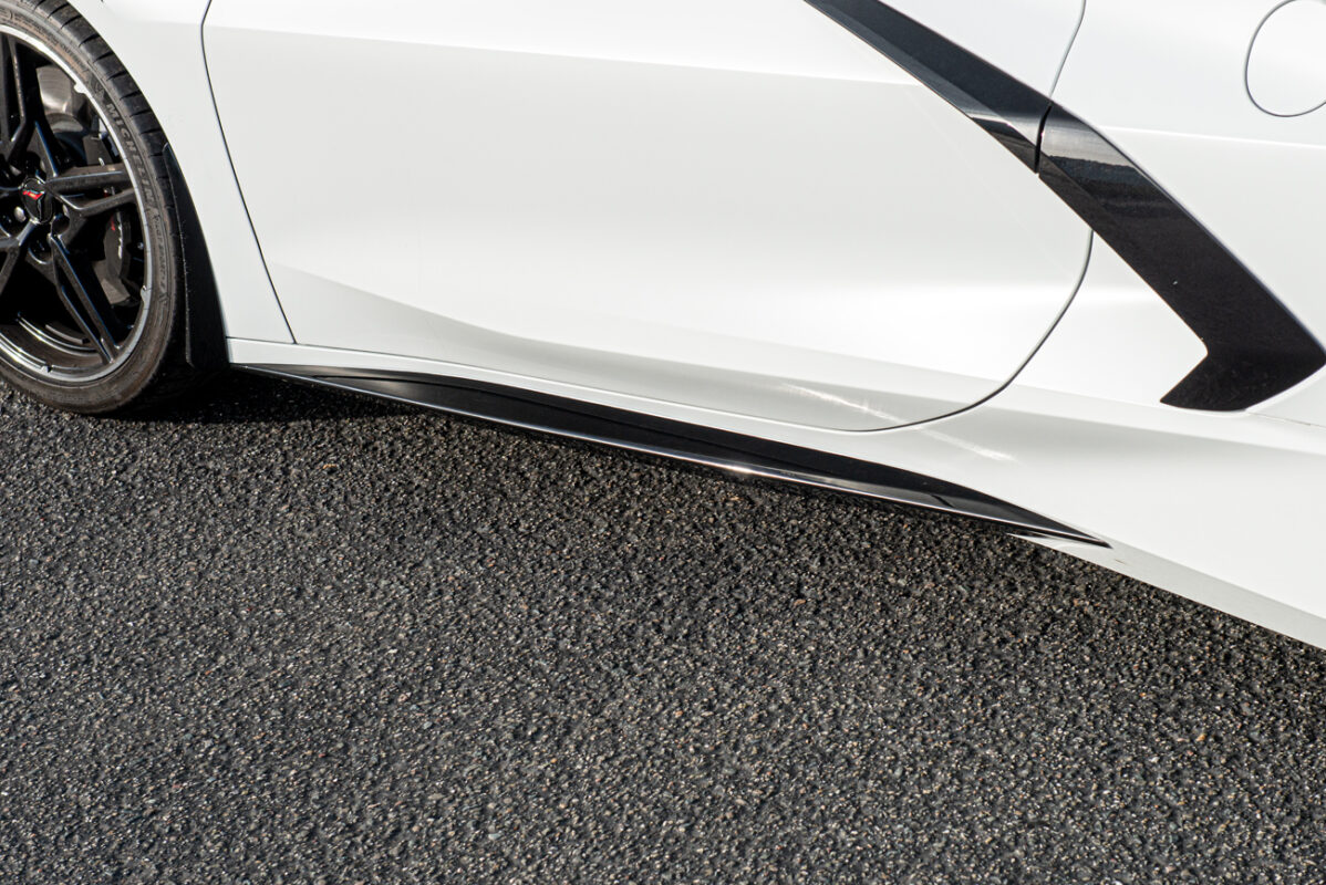 EOS 2020-2024 Chevrolet Corvette C8 Z51 Add On Side Skirts Rocker ...