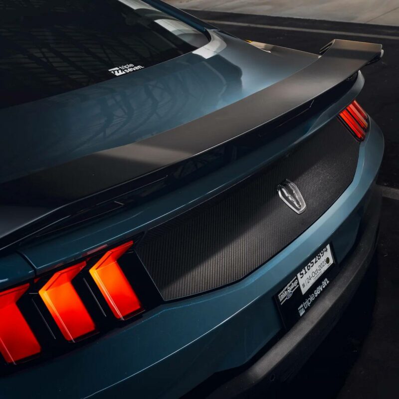 777 Performance 2024 Ford Mustang S650 Matte Carbon Fiber Decklid Panel ...