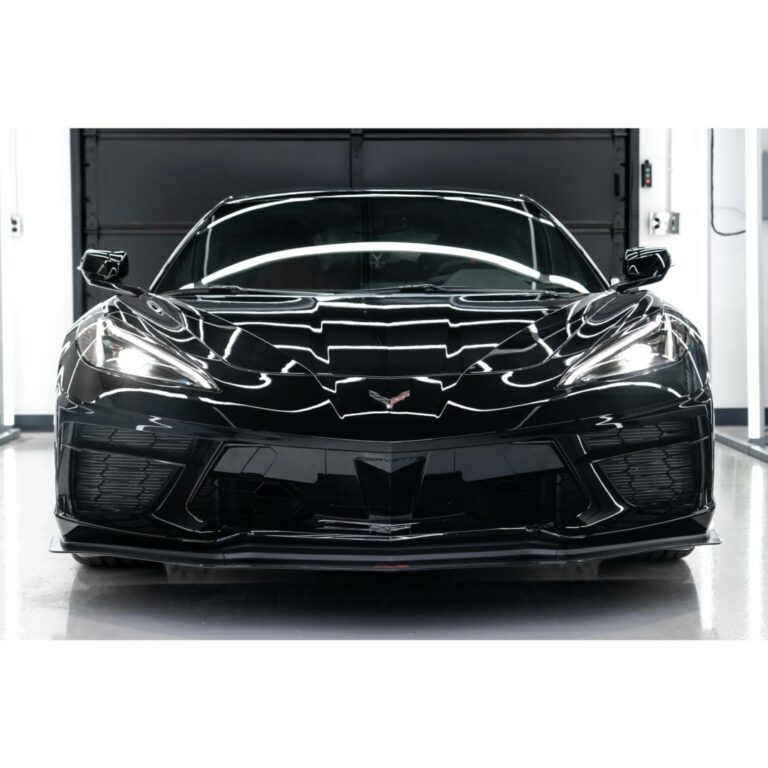 LiquiVinyl 2020-2025 Chevrolet Corvette C8 Stingray Front Splitter ...