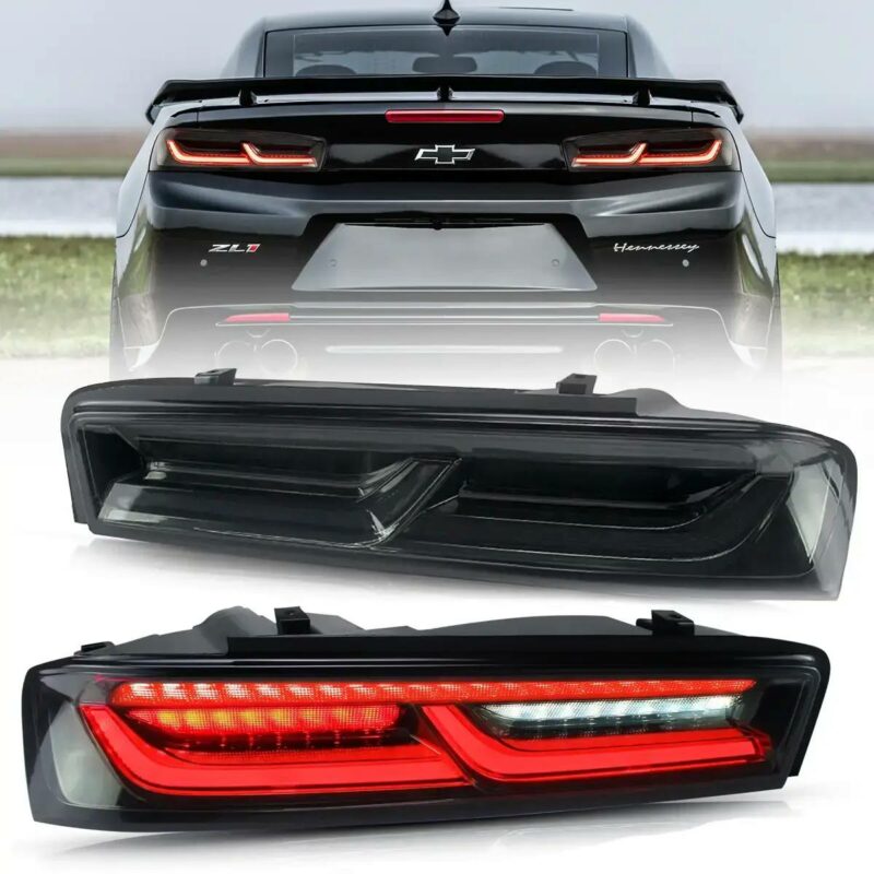 Vland 2016-2018 Chevrolet Camaro LED Tail Lights w/ Sequential Turn ...
