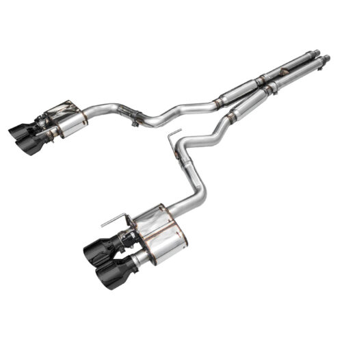 AWE 2024 Ford Mustang Dark Horse S650 SwitchPath Exhaust - Quad Tips ...