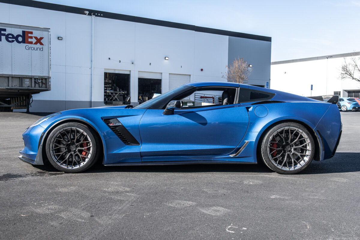 EOS 2014-2019 Chevrolet Corvette C7 Z06 Carbon Fiber Side Panel Scoop ...