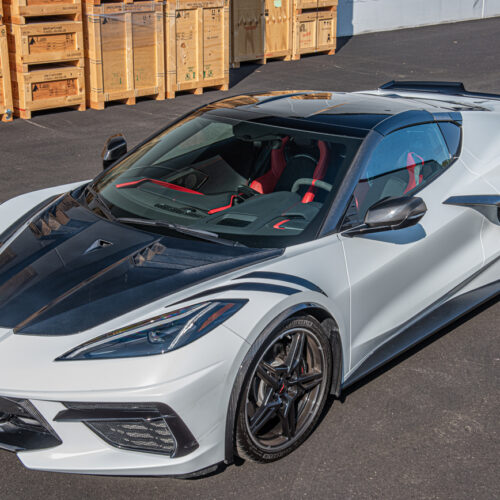 EOS 2020-2024 Chevrolet Corvette C8 Carbon Fiber GT3 R Side Vented ...