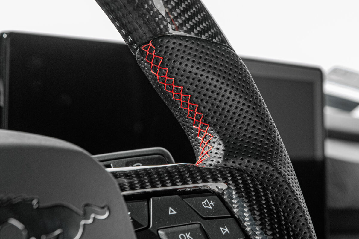 FFP 2024 Ford Mustang Carbon Fiber Steering Wheel - Bespoke - Function ...