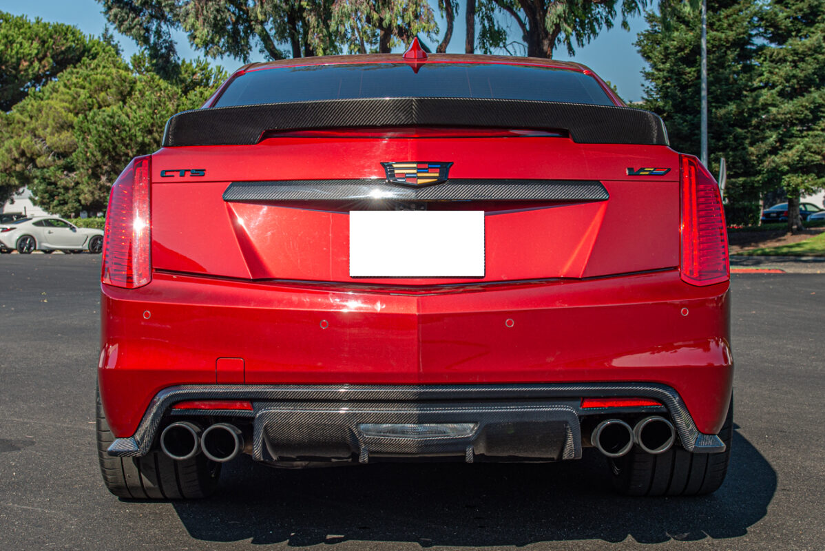 EOS 2016-2019 Cadillac Gen.3 CTS-V Carbon Fiber Replacement Rear ...
