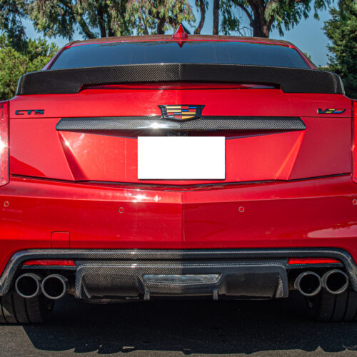 EOS 2016-2019 Cadillac Gen.3 CTS-V Carbon Fiber Replacement Rear ...