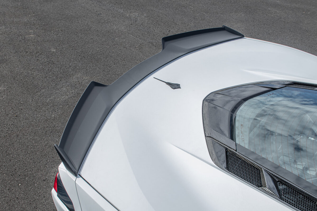EOS 2020-2024 Chevrolet Corvette C8 Z06 Style Visible Rear Ducktail ...
