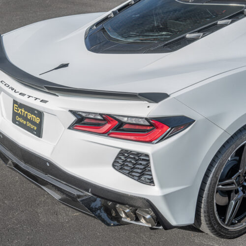 EOS 2020-2024 Chevrolet Corvette C8 Z06 Style Visible Rear Ducktail ...