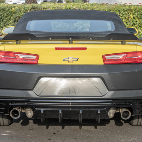 EOS 2016-2018 6th Gen Chevrolet Camaro SS & ZL1 Rear Wing Smoke Tinted ...