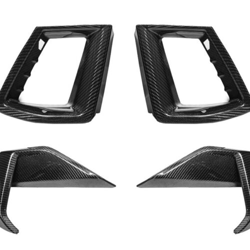FFP 2024 Ford Mustang GT Carbon Fiber Front Upper & Lower Side Grille ...