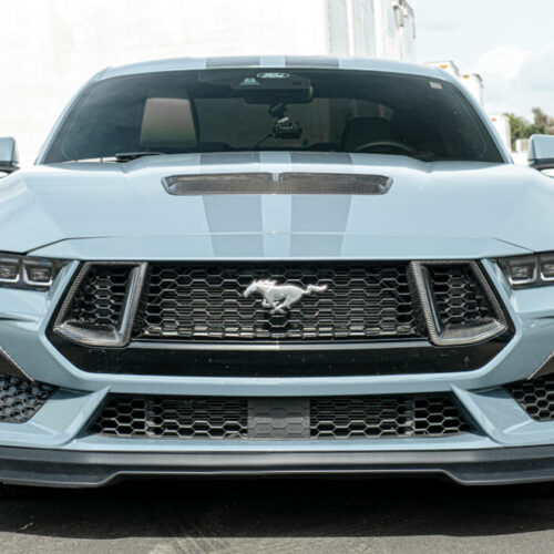 FFP 2024 Ford Mustang GT Carbon Fiber Front Upper & Lower Side Grille ...