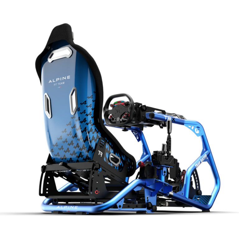 Trak Racer Alpine Racing TRX Simulator Chassis - Alpine Racing Blue ...