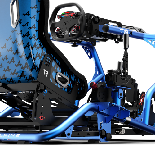 Trak Racer Alpine Racing TRX Simulator Chassis - Alpine Racing Blue ...