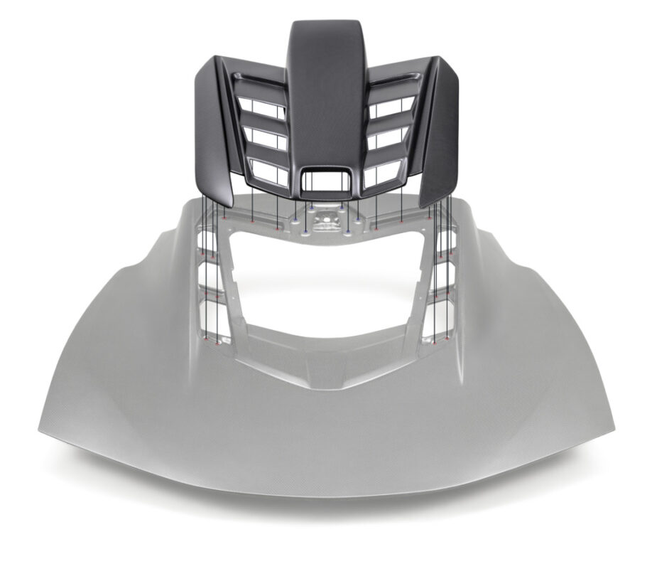 Anderson Composites 2020-2025 Chevrolet Corvette Stingray/Z06 C8 Dry ...