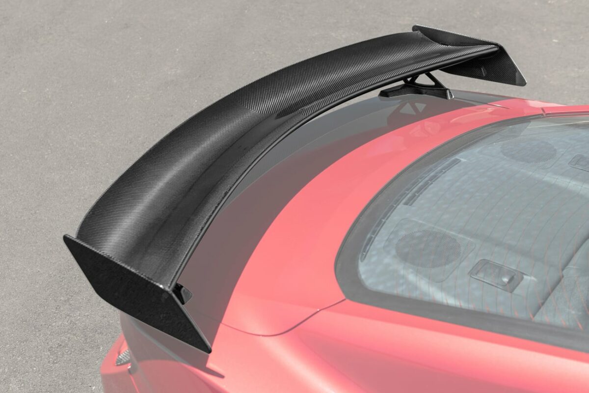 FFP 2024-2026 Ford Mustang GT500 V3 Dry Carbon Fiber Track Pack Rear ...