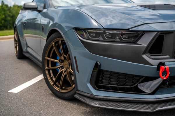 FFP 2024-2026 Ford Mustang Carbon Fiber Dark Horse Handling Package Front Splitter - Function ...