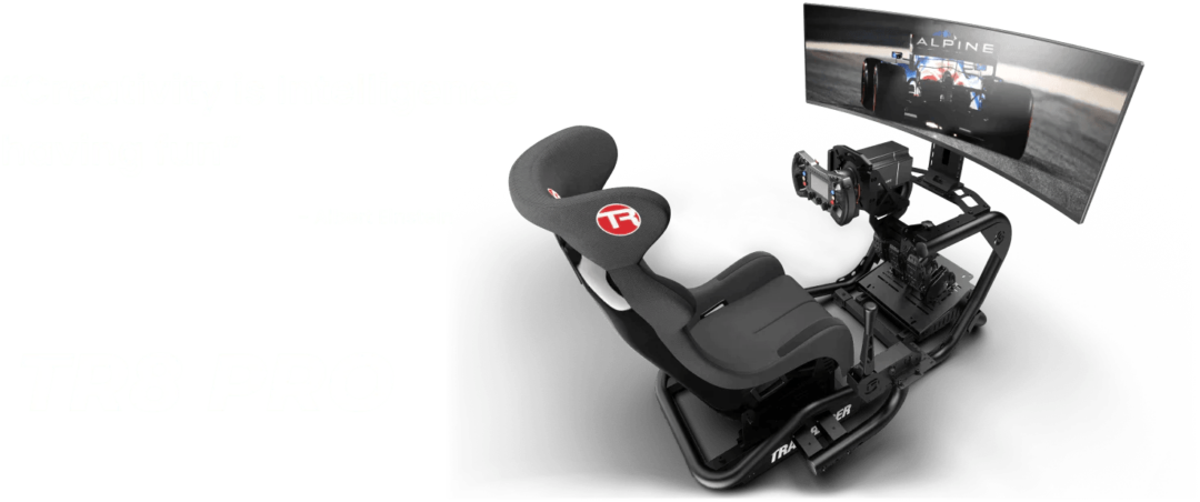 Trak Racer TR8 Pro Simulator Chassis - Black - Function Factory Performance