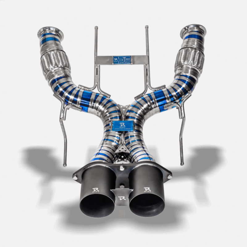 RYFT 2024-2025 McLaren 750S Titanium Race Exhaust - Satin Black | 29-40 ...