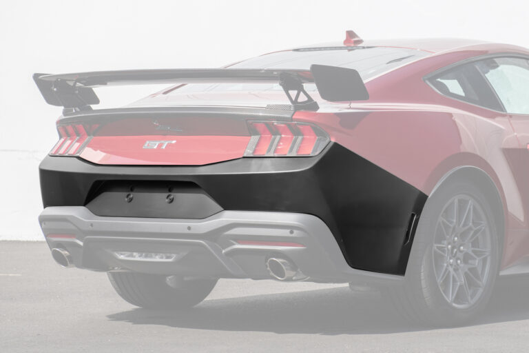 FFP Primed Black Rear Bumper for 2024-2026 S650 Mustang | FFP