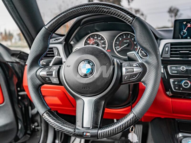 RW Carbon 2012-2020 BMW F2X F3X F8X Carbon Fiber Steering Wheel ...