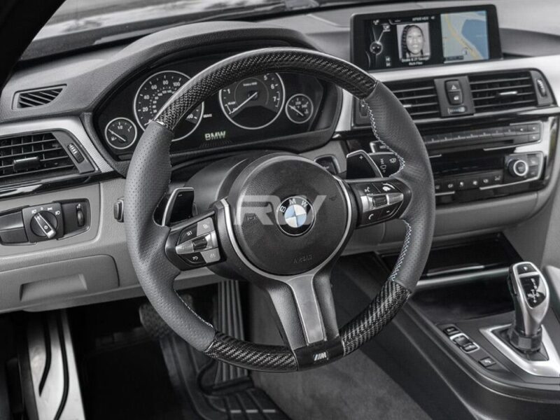 RW Carbon 2012-2020 BMW F2X F3X F8X Carbon Fiber Steering Wheel ...