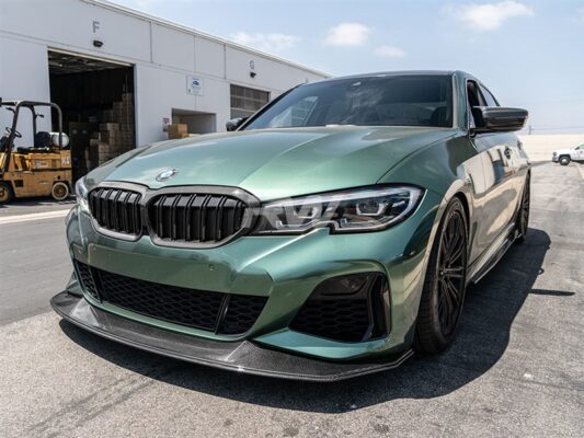 RW Carbon 2019-2022 BMW G20 3-Series GTX Carbon Fiber Front Lip ...