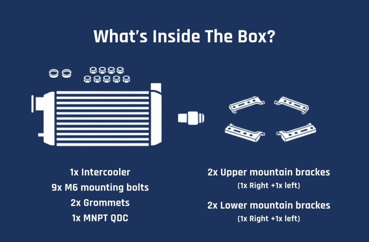 CVF Performance Intercooler (2025 2.3L Ford Explorer; 2025 3.0L Ford ...